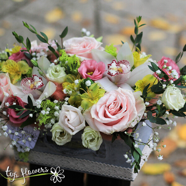 Little Ida's flowers - an arrangement of fresh, delicate flowers.