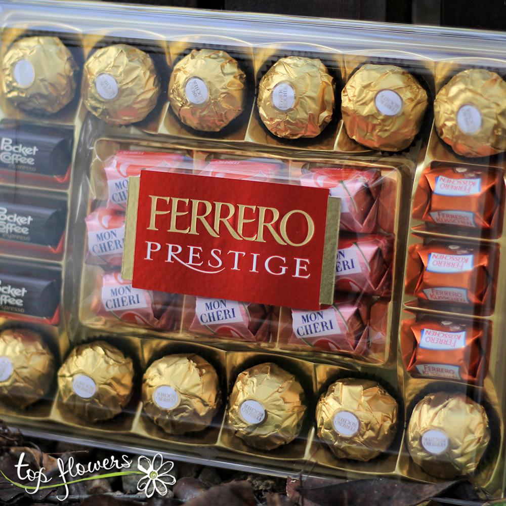 Бонбони Ferrero Rocher | Prestige 319гр. Top-Flowers доставка