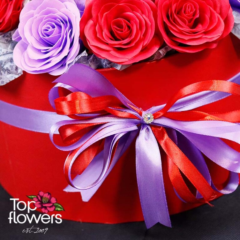 Obsession | Soap Roses in a Box | Top-Flowers.com