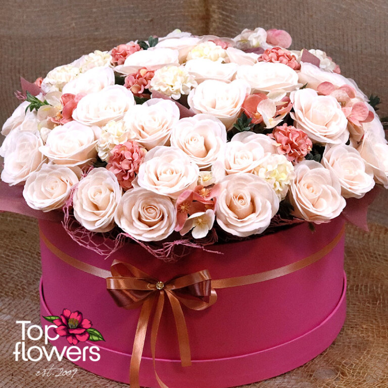 Непреходно | Сапунени рози в кутия | Top-Flowers.com