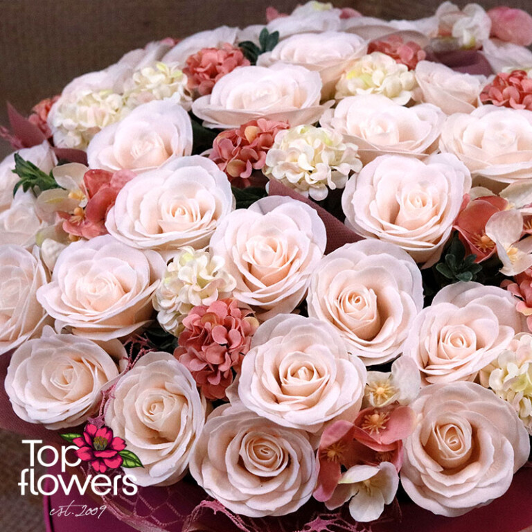 Непреходно | Сапунени рози в кутия | Top-Flowers.com